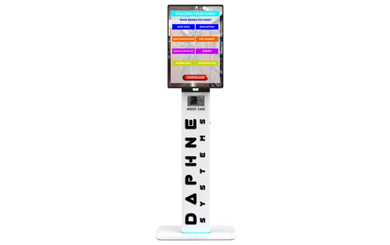 RFID Self Check In Kiosk - Daphnestores